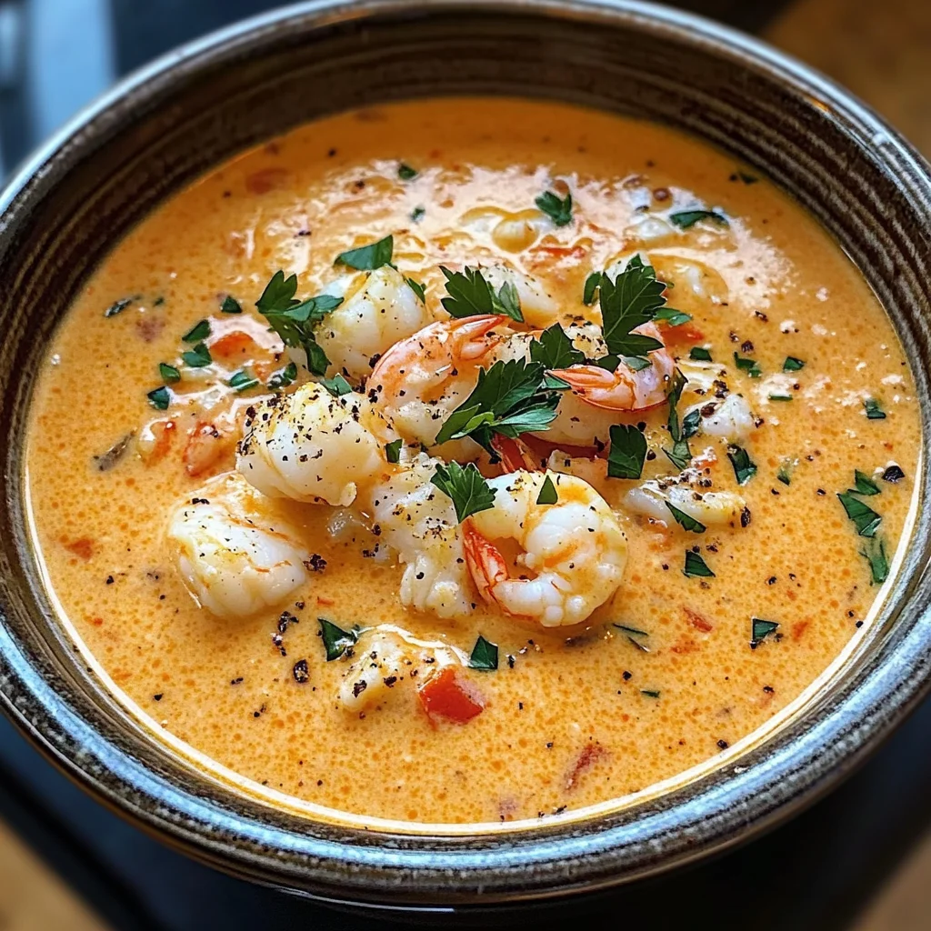 Creamy Crab and Shrimp Seafood Bisque: Irresistible Comfort Food